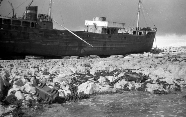 MV Plassy - The day when the Rocket Crew came to the rescue - Abandoned ...