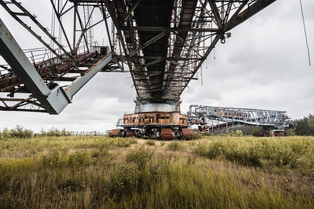 The Blue Miracle: The largest piece of abandoned machinery in the world ...