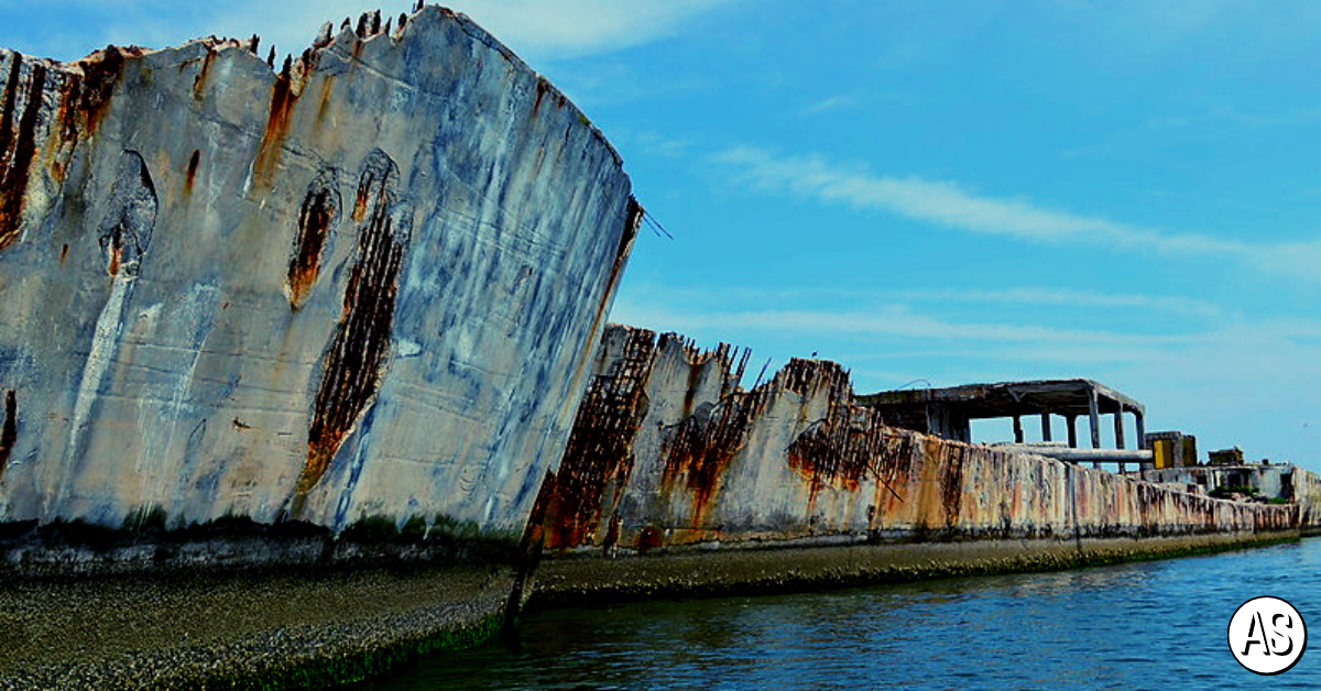 Why Were Nine Concrete Ships Scuttled Near the Mouth of the Chesapeake Bay?