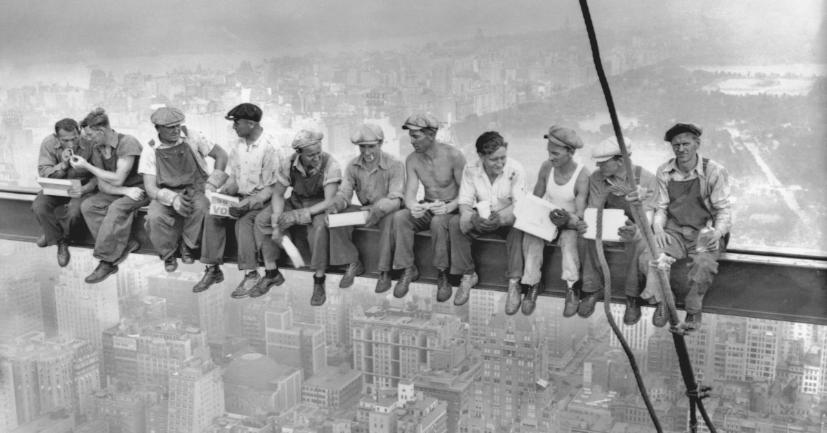 14 Old Construction Pics That Show The Older Generations Were Just ...